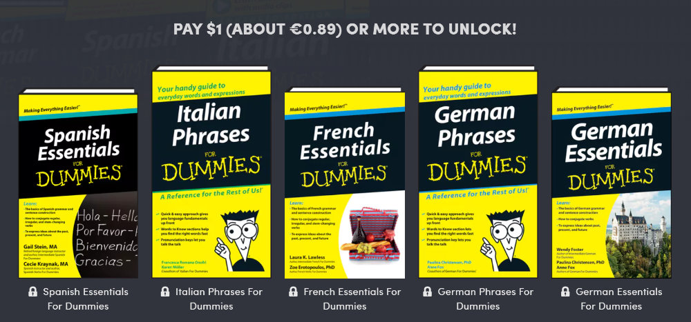 Humble "Learn New Languages" Bundle - Epic Bundle