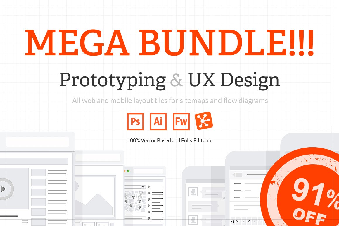 Mighty Deals - Prototyping & UX Design Bundle - Epic Bundle