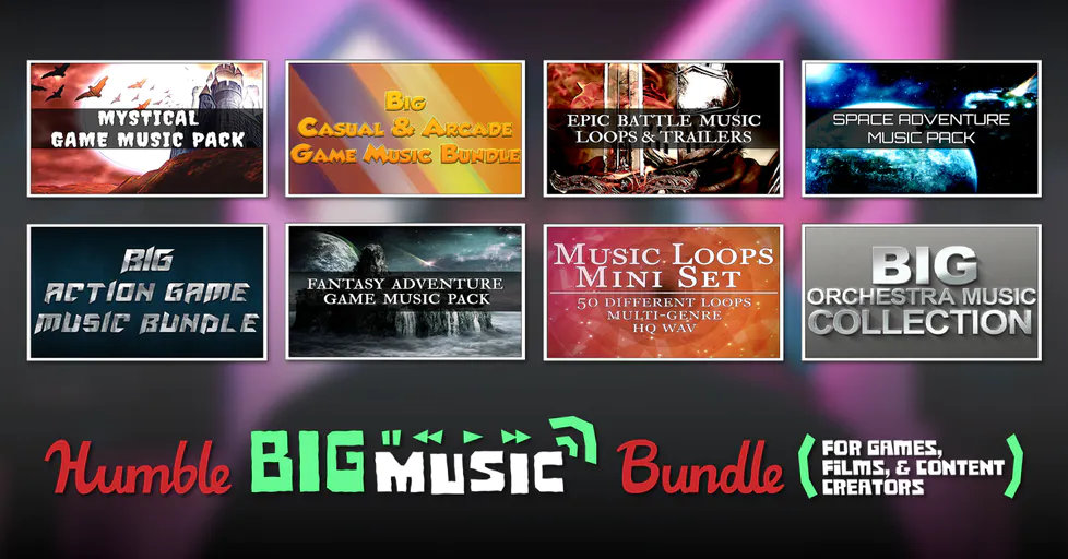 Humble Big Music Bundle for Games, Films, and Content Creators - Epic ...