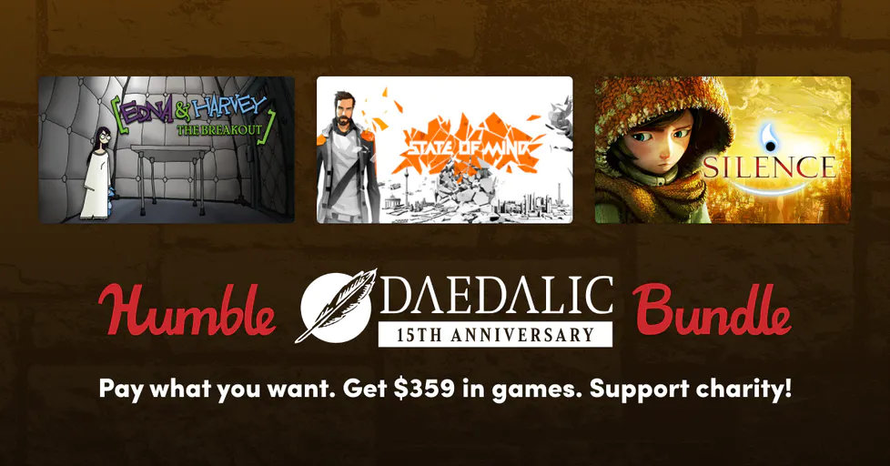 Humble Daedalic 15th Anniversary Bundle - Epic Bundle