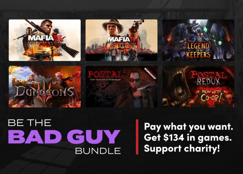 Humble "Be The Bad Guy" Game Bundle - Epic Bundle