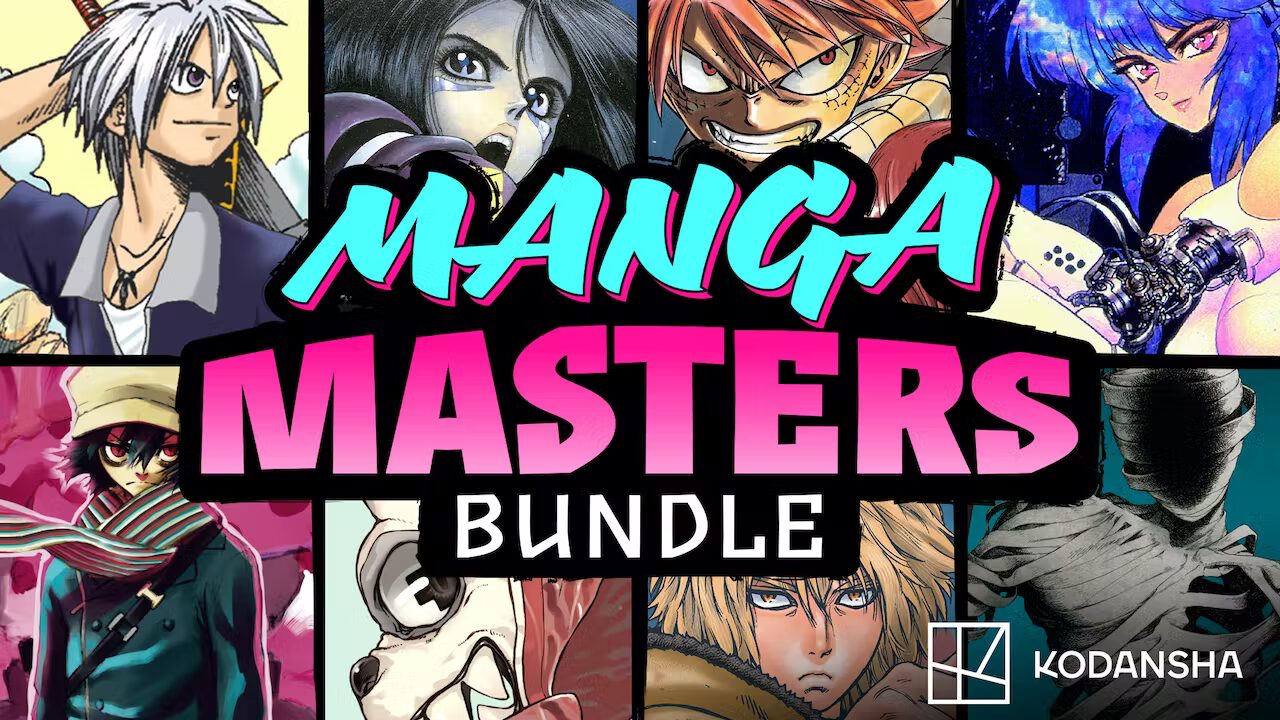 Fanatical - Get your MANGA MASTERS BUNDLE now! 2022 - Epic Bundle