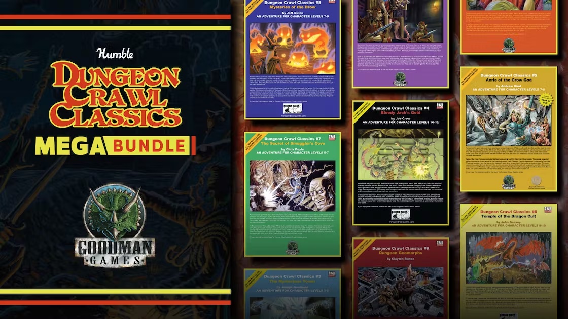 Humble "Dungeon Crawl Classics" MEGA Bundle - Epic Bundle